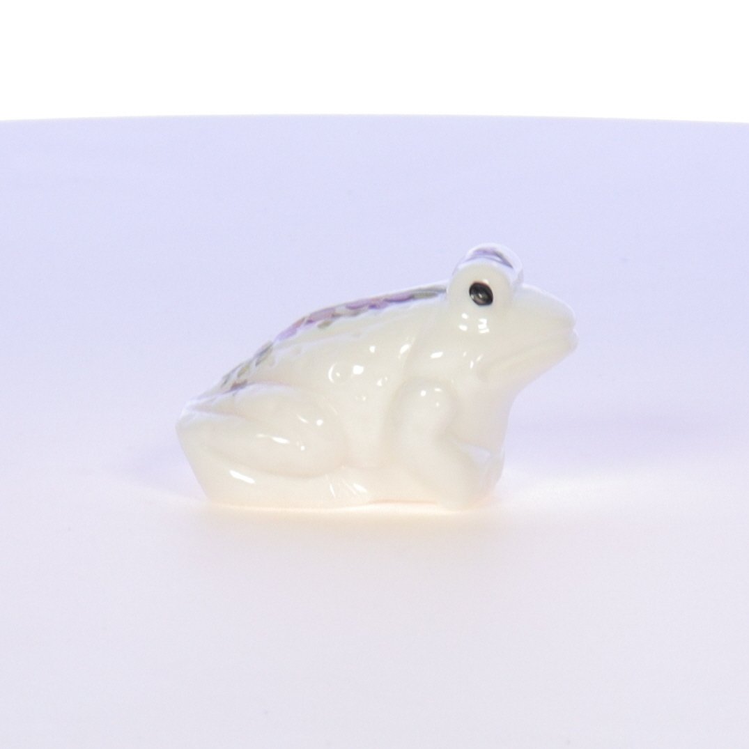 Boyd Crystal Art Glass Vintage Hand Painted Jeremy the Frog Figurine M ...