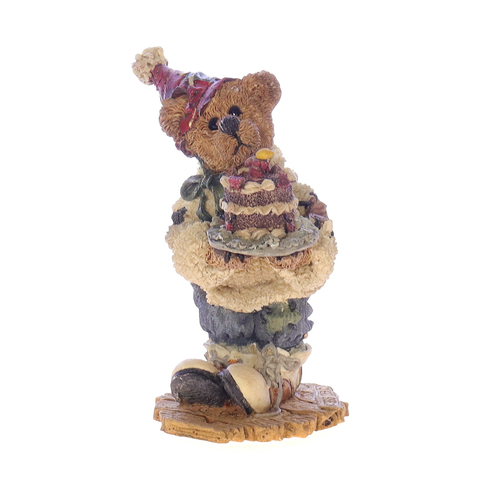 The Bearstone Collection Vintage Resin Birthday Figurine 2275 1995 4.5 ...